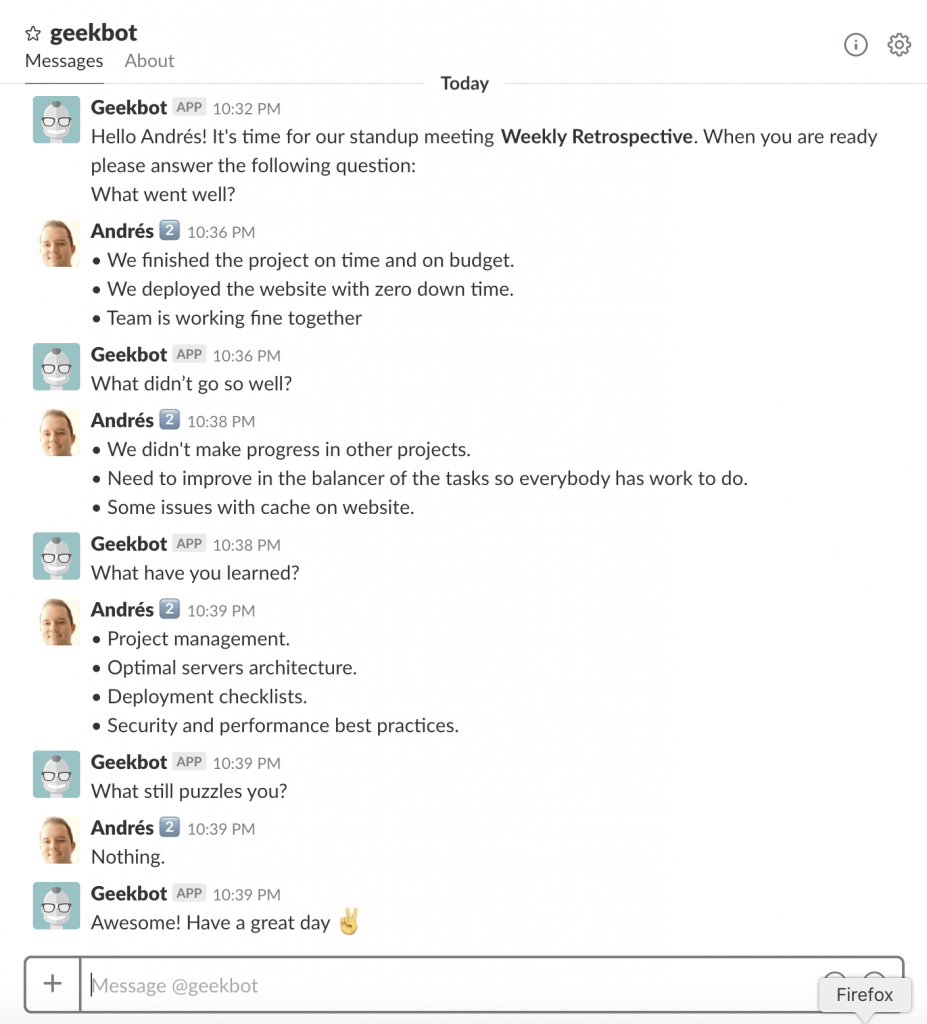 Working with Slack bots and humans to develop software - Swapps